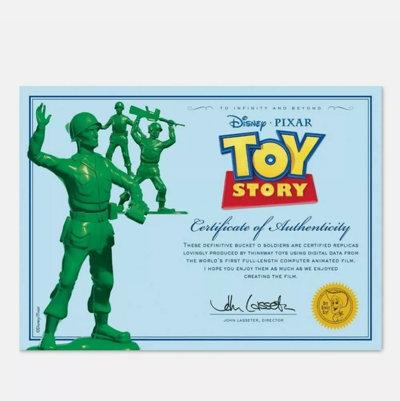 Pixar | Toys | Toy Story Signature Collection Andys Room Soldier Bucket ...